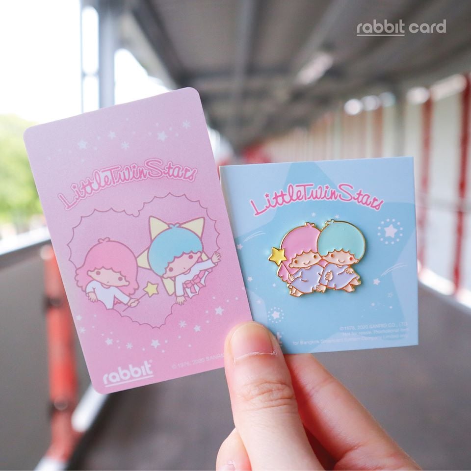 Sanrio BTS Train Rabbit Cards In Thailand Come With A Free Brooch