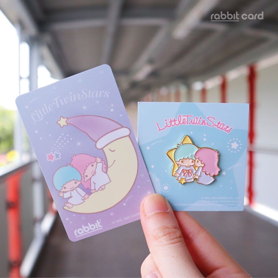 Sanrio BTS Train Rabbit Cards In Thailand Come With A Free Brooch