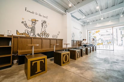 Toy Story-Themed Cafe In Taipei, Taiwan
