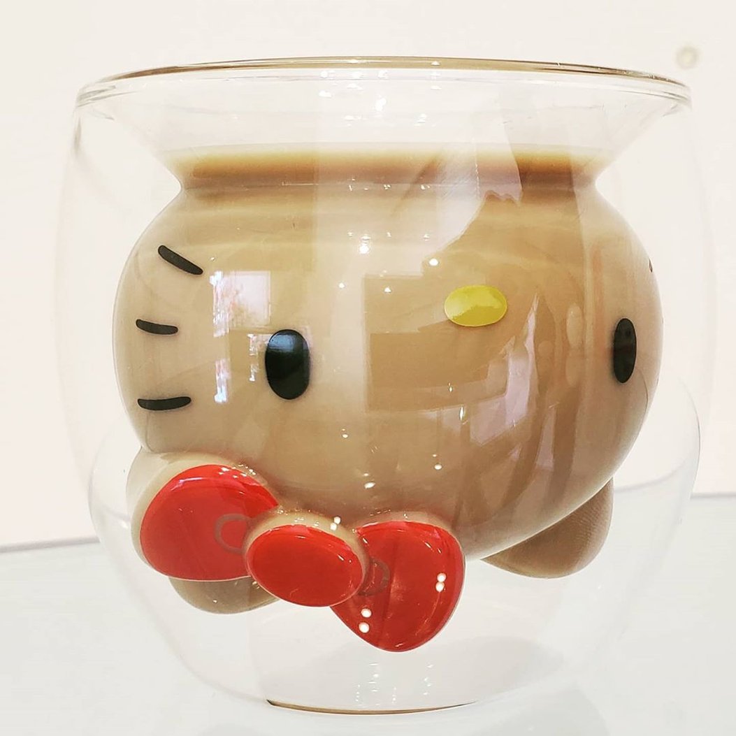 3D Hello Kitty Cups By Goodglas Japan