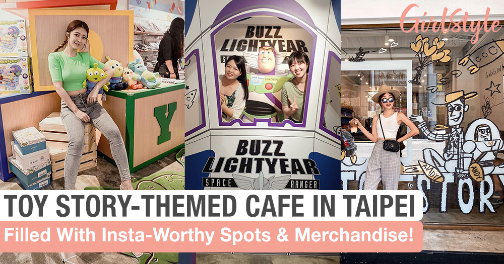 Toy Story-Themed Cafe In Taipei, Taiwan