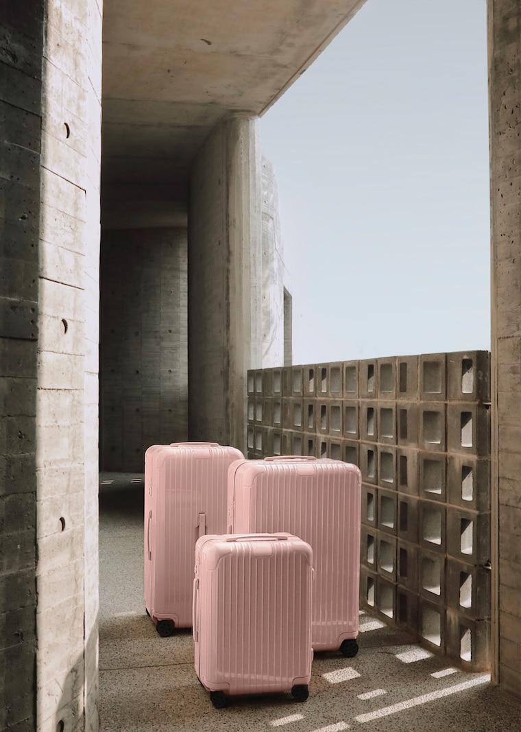 RIMOWA Essential Collection In Two New Pink & Green Colourways