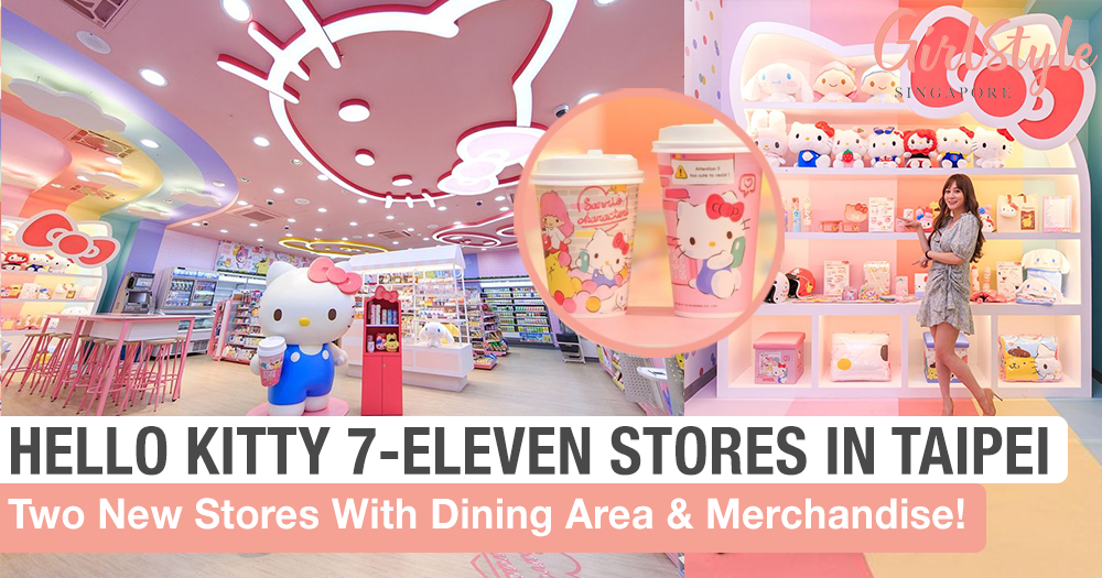 Hello Kitty 7-Eleven Stores In Taipei, Taiwan