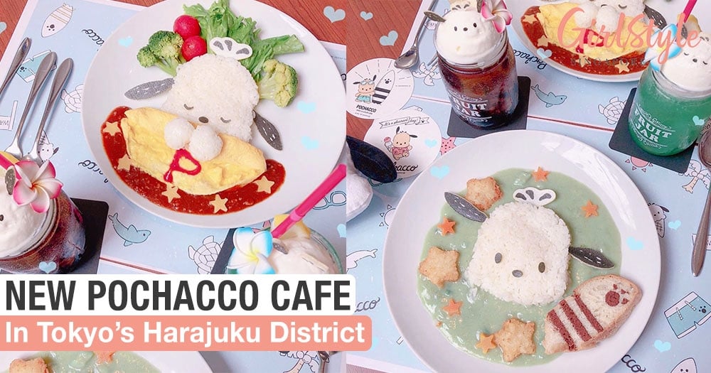 Pochacco X HALEIWA: New Sanrio Themed Cafe In Tokyo, Japan