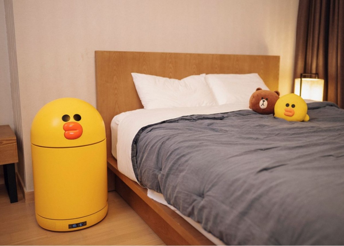 LINE FRIENDS Refrigerators Let You Play Music & Keep Drinks Cool