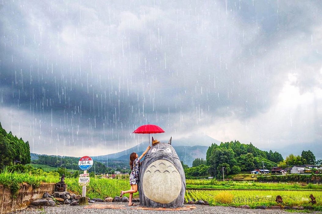 Real Life My Neighbour Totoro Film In Japan