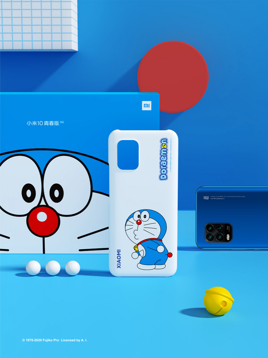 Xiaomi's new Limited Edition Doraemon-Themed Mi 10 5G Phone