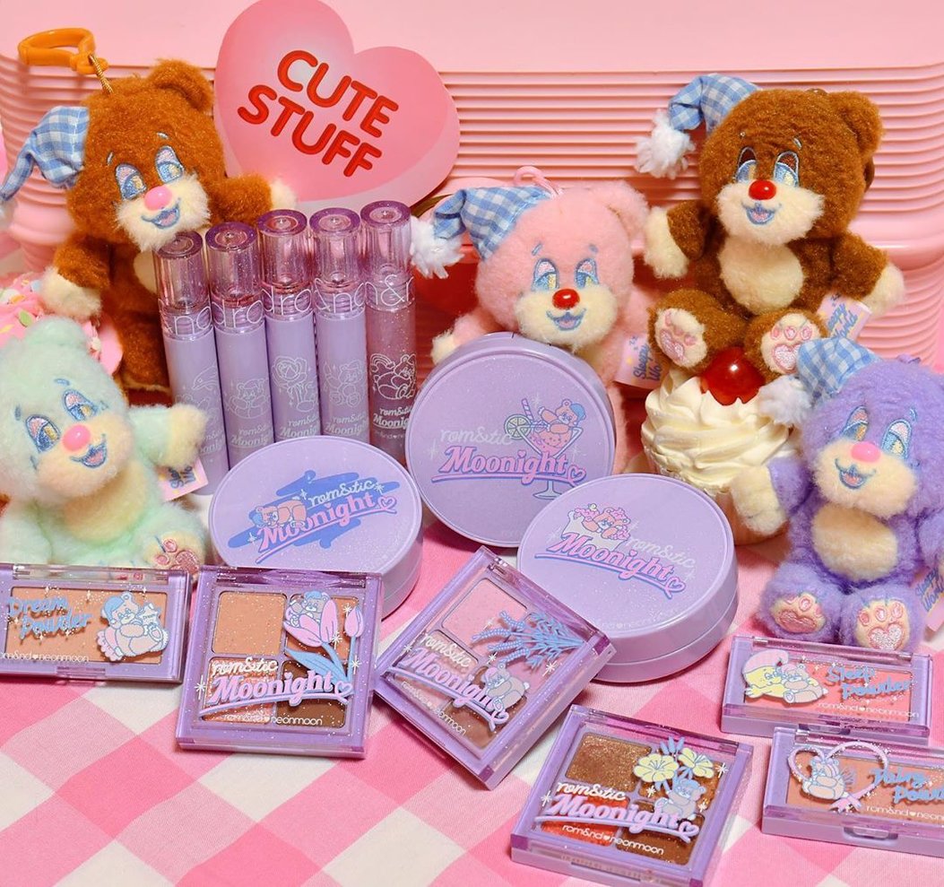 rom&nd x neonmoon: Dreamy Retro-Style Pastel Makeup Now In Singapore