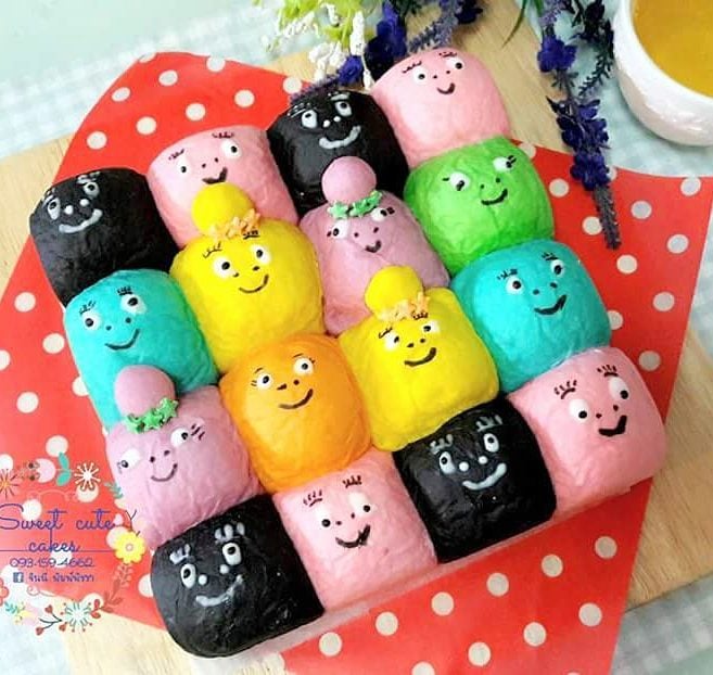 Adorable Japanese-Style Bread With Character Designs By Thai Home Baker