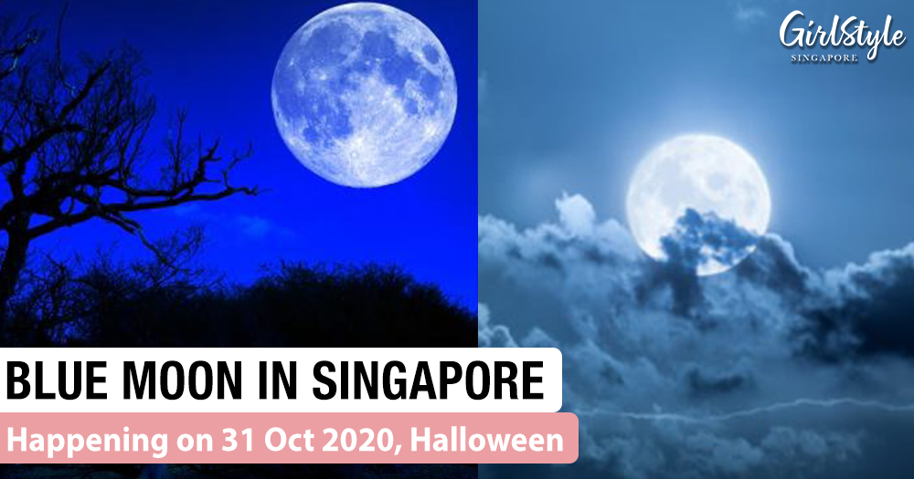 Blue Moon In Singapore: Happening On 31 October 2020, Halloween
