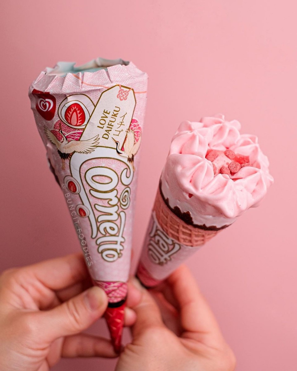 Cornetto Love Daifuku Mochi Ice Cream: Now In Singapore