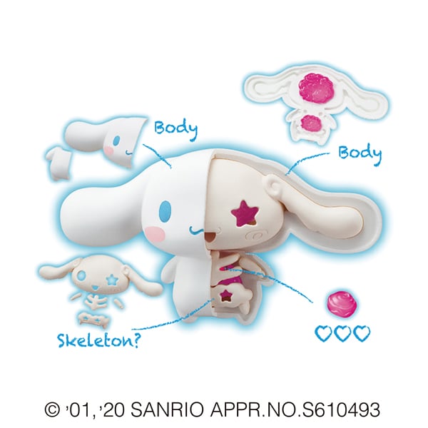 Megahouse KAITAI Fantasy Sanrio Skeleton Toys Available For Shipping To ...