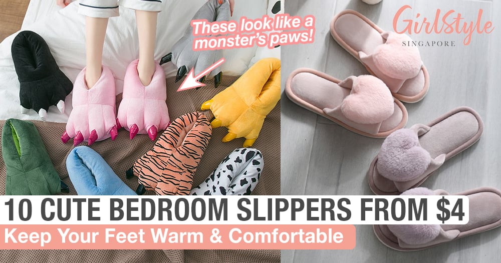10 Bedroom Slippers From $4 In Singapore To Keep Your Feet Warm