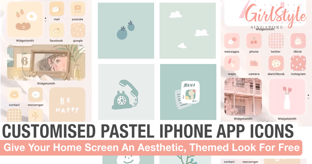 Pastel App Icons You Can Customise On Your iPhone For Free