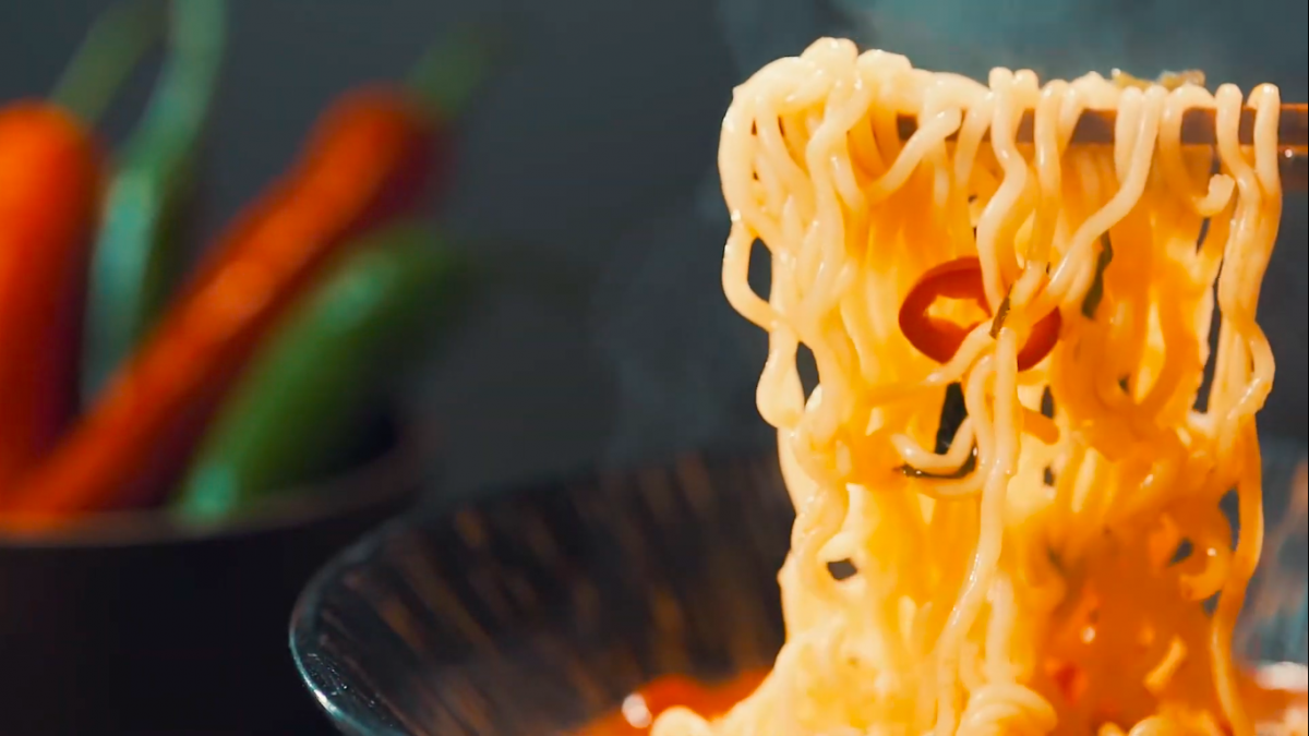 Spiciest Ramen: Korean Fire Demon King Ramen With Carolina Reaper In ...