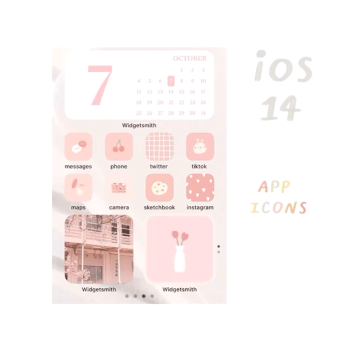 Pastel App Icons You Can Customise On Your iPhone For Free
