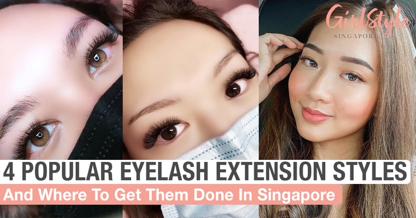 Eyelash Extensions In Singapore: 4 Popular Styles & Where To Get Them ...