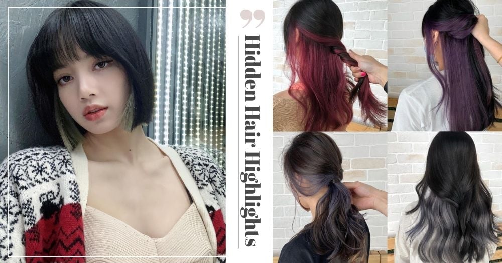 Hidden Highlights Are The Hottest Hair Trend Right Now