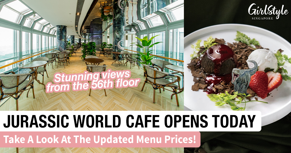Jurassic World Cafe In ION Sky, Singapore Menu