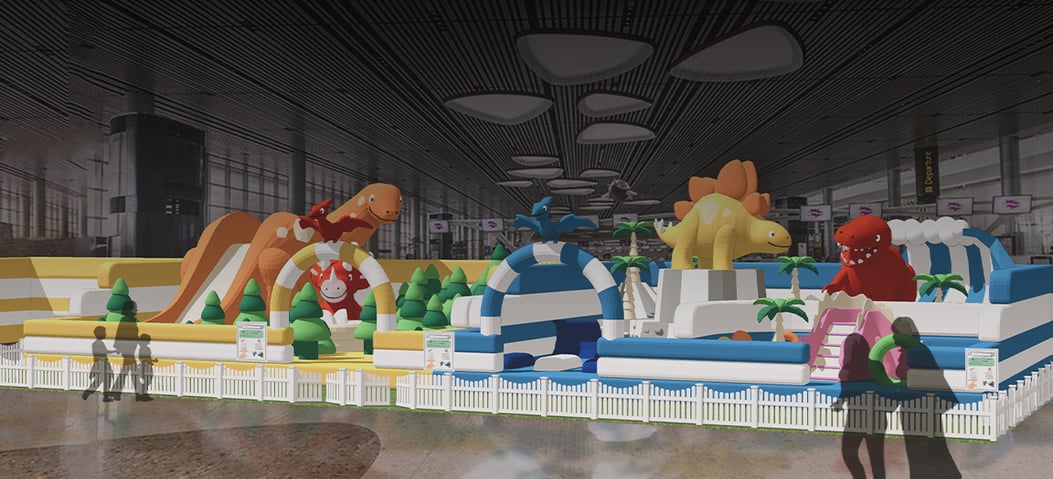 Changi Festive Village: Tokidoki-Themed Snow House With Slide