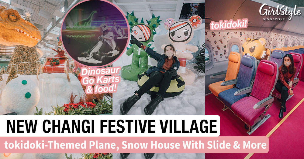 Changi Festive Village: Tokidoki-Themed Snow House With Slide