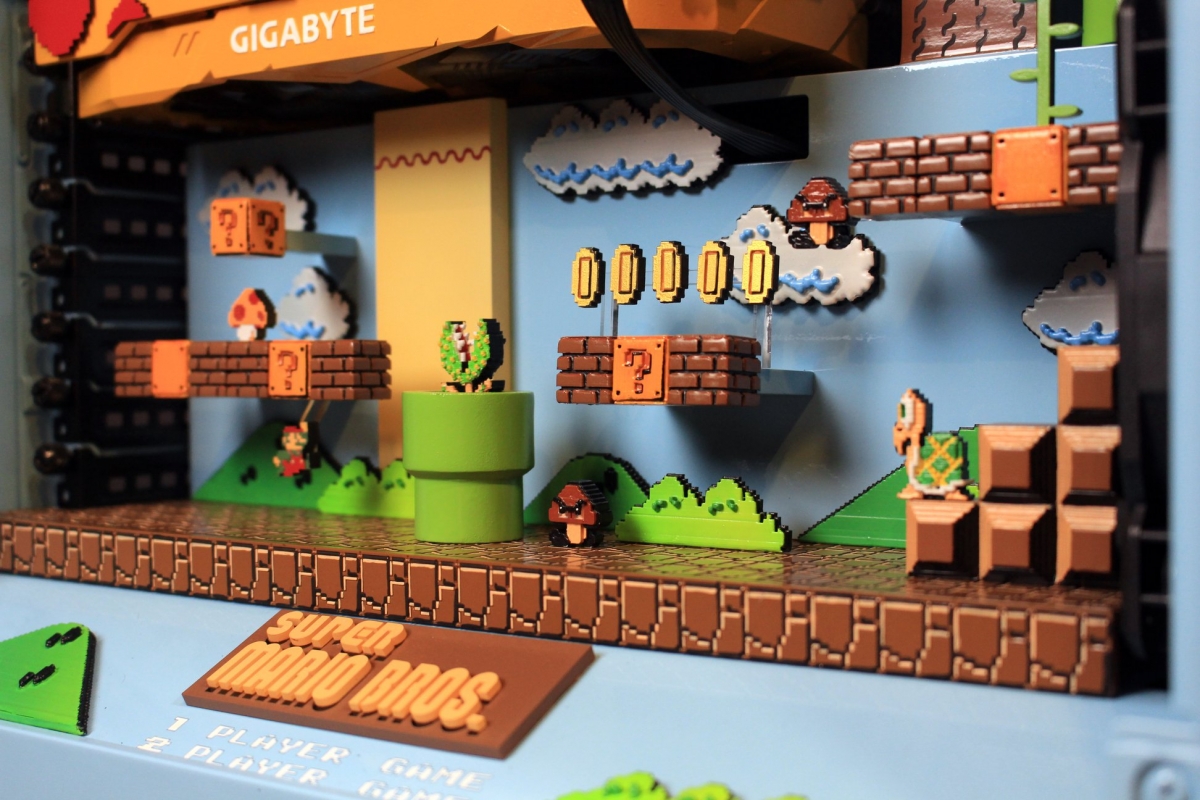 Thai Company Made A Fully Functional Mario Computer, Keyboard, Mouse ...