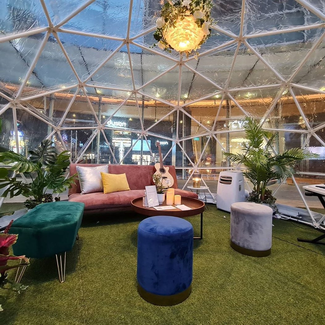 Dome Dining At Capitol Singapore: Free Use With Aircon & Board games