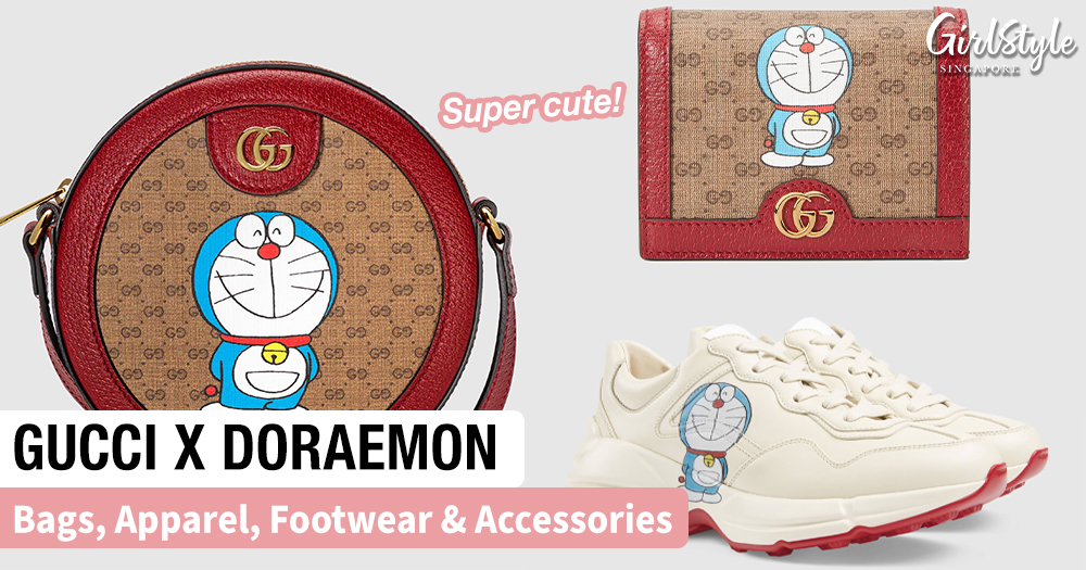 Gucci x Doraemon Collection Includes Bags, Apparel, Footwear & More