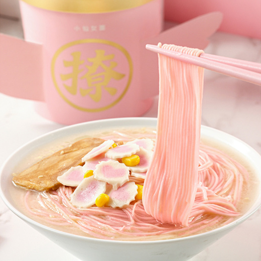 Famous Pink “Little Fairy” & Black “Little Devil” Instant Tonkotsu ...