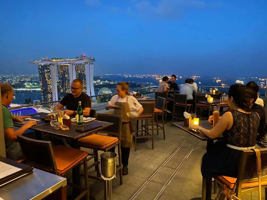 Best Alfresco Rooftop Restaurants In Singapore With Skyline & Ocean Views