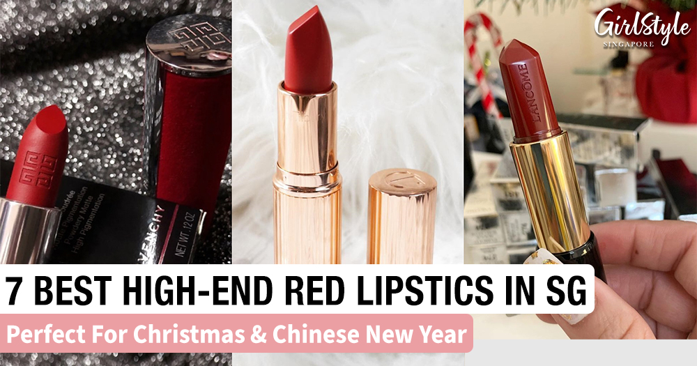 7 Best Red Lipsticks In Singapore From High-End Luxury Brands