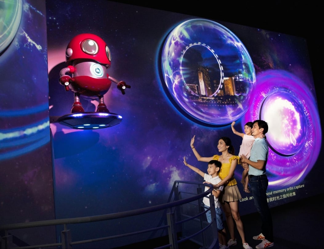 Time Capsule At Singapore Flyer: New Interactive Time Travel Attraction