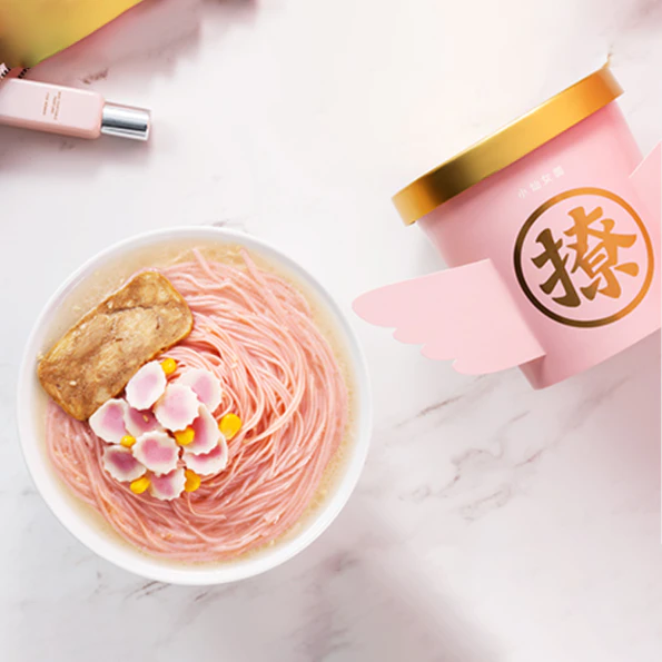 Pink Fairy & Black Devil Instant Tonkotku Ramen Noodles Singapore