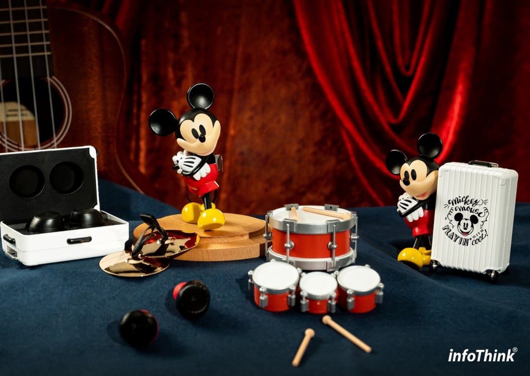 infoThink Mickey Mouse Wireless Earphones In Mini Suitcase You Can Shop ...