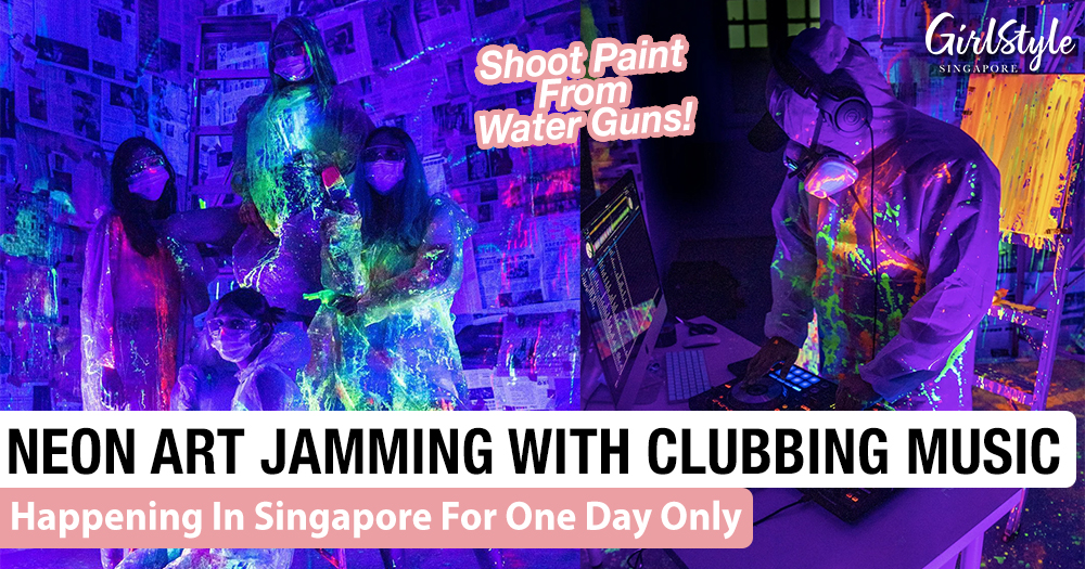 The Neon Playground: Singapore's First Neon Art Jamming With DJ ...