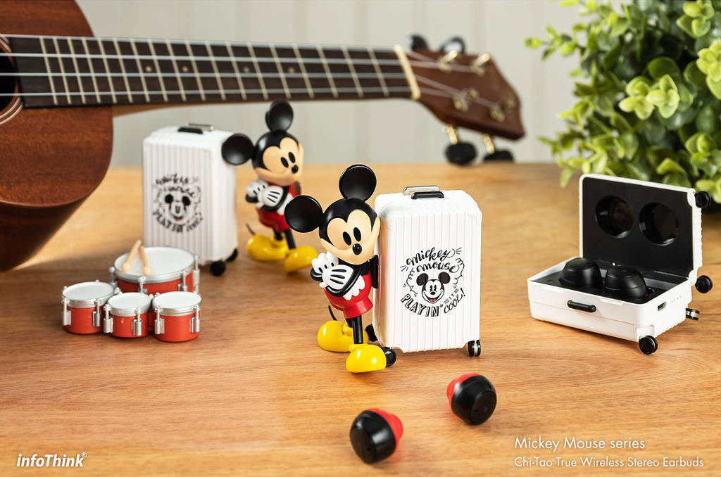 infoThink Mickey Mouse Wireless Earphones In Mini Suitcase You Can Shop ...
