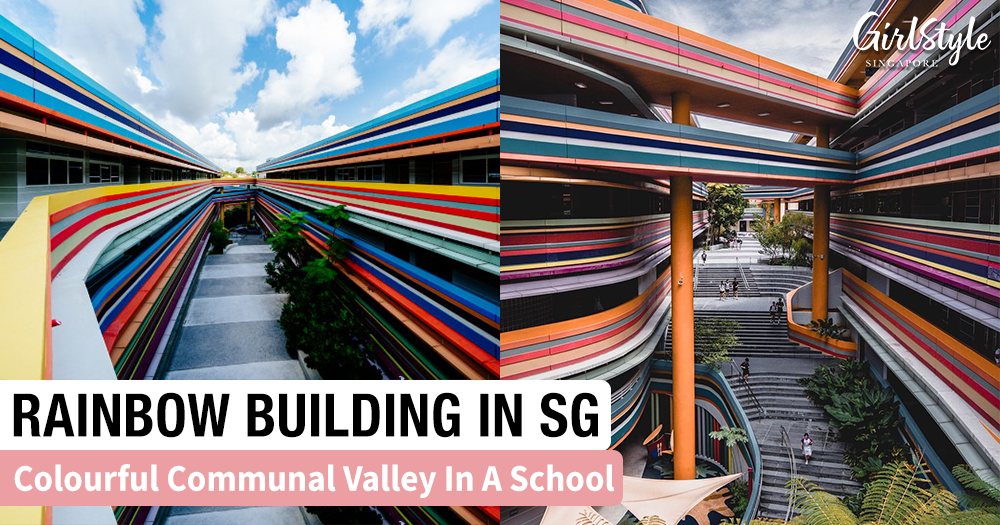 Nanyang Primary School: Beautiful Rainbow-Filled Building In Singapore