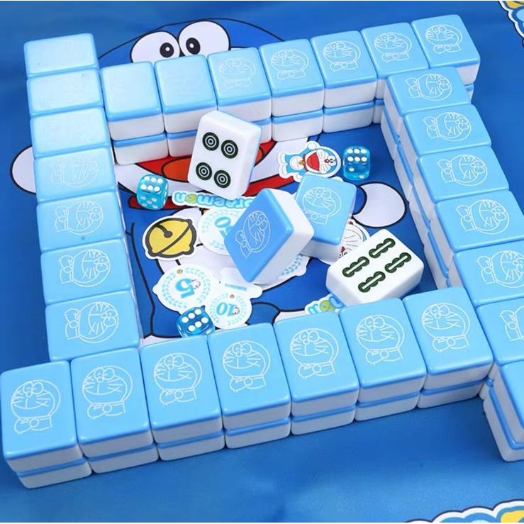 Hello Kitty & Doraemon Mahjong Sets On Shopee Singapore