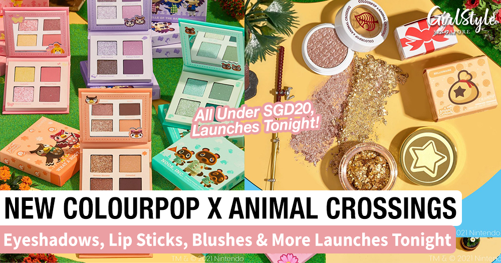 ColourPop X Animal Crossing Makeup Collection In Singapore