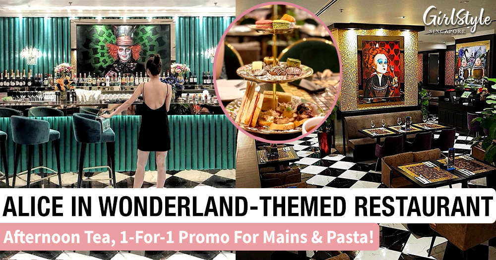 Wonderland Savour: Alice In Wonderland-Themed Restaurant In Wisma Atria ...