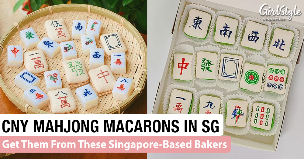 Mahjong Macarons In Singapore To Share With MJ Kakis This Chinese New ...
