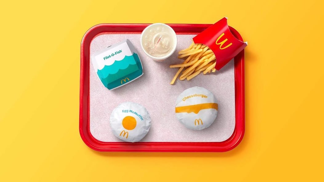 McDonald's Unveils New Global Packaging With Bold Colours