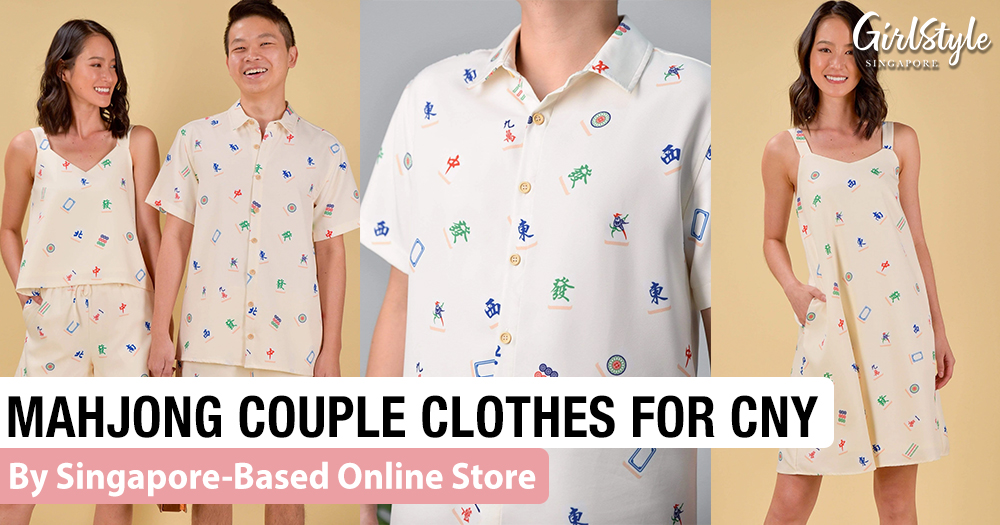 Mahjong Couple Clothes In Singapore For Chinese New Year 2021 - Dress ...