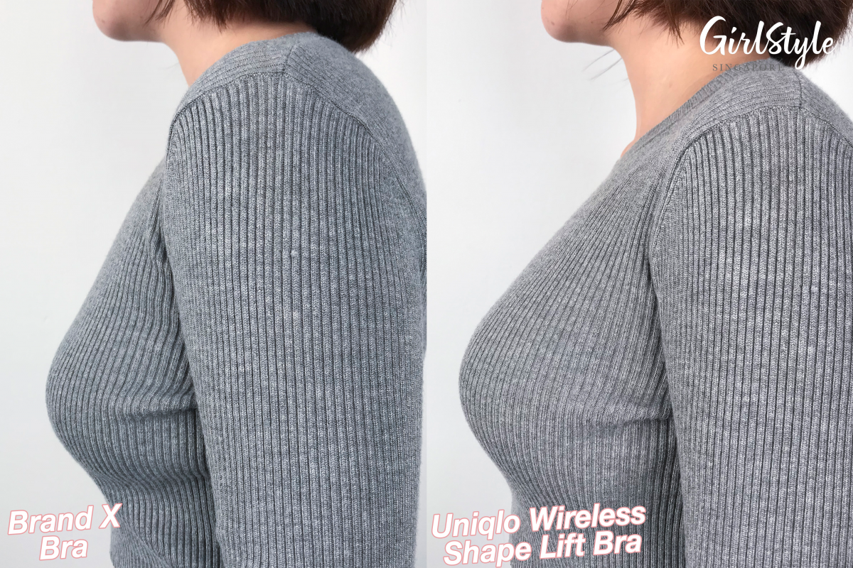 Uniqlo Wireless Bra Review For Different Boob Shapes: 3D Hold, Shape ...