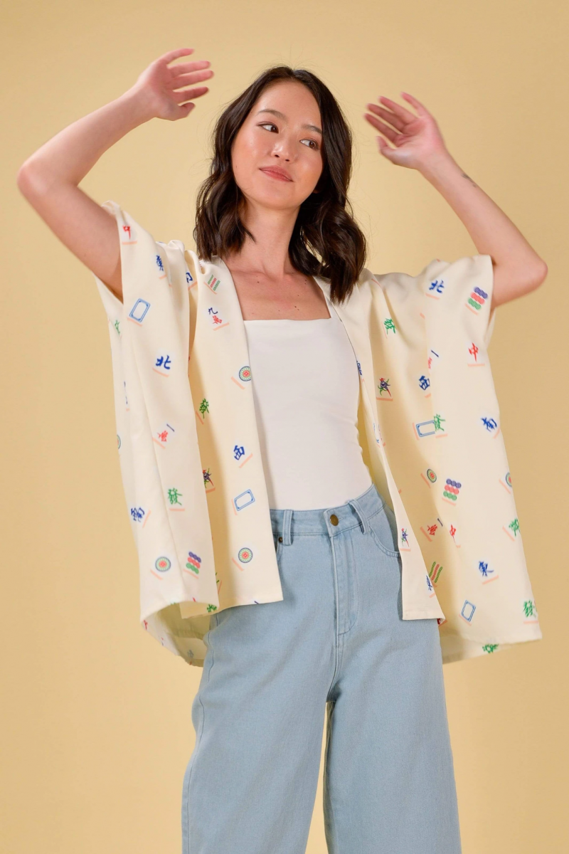 You Can Get Mahjong-Themed Couple Clothes With Bae For Double The 