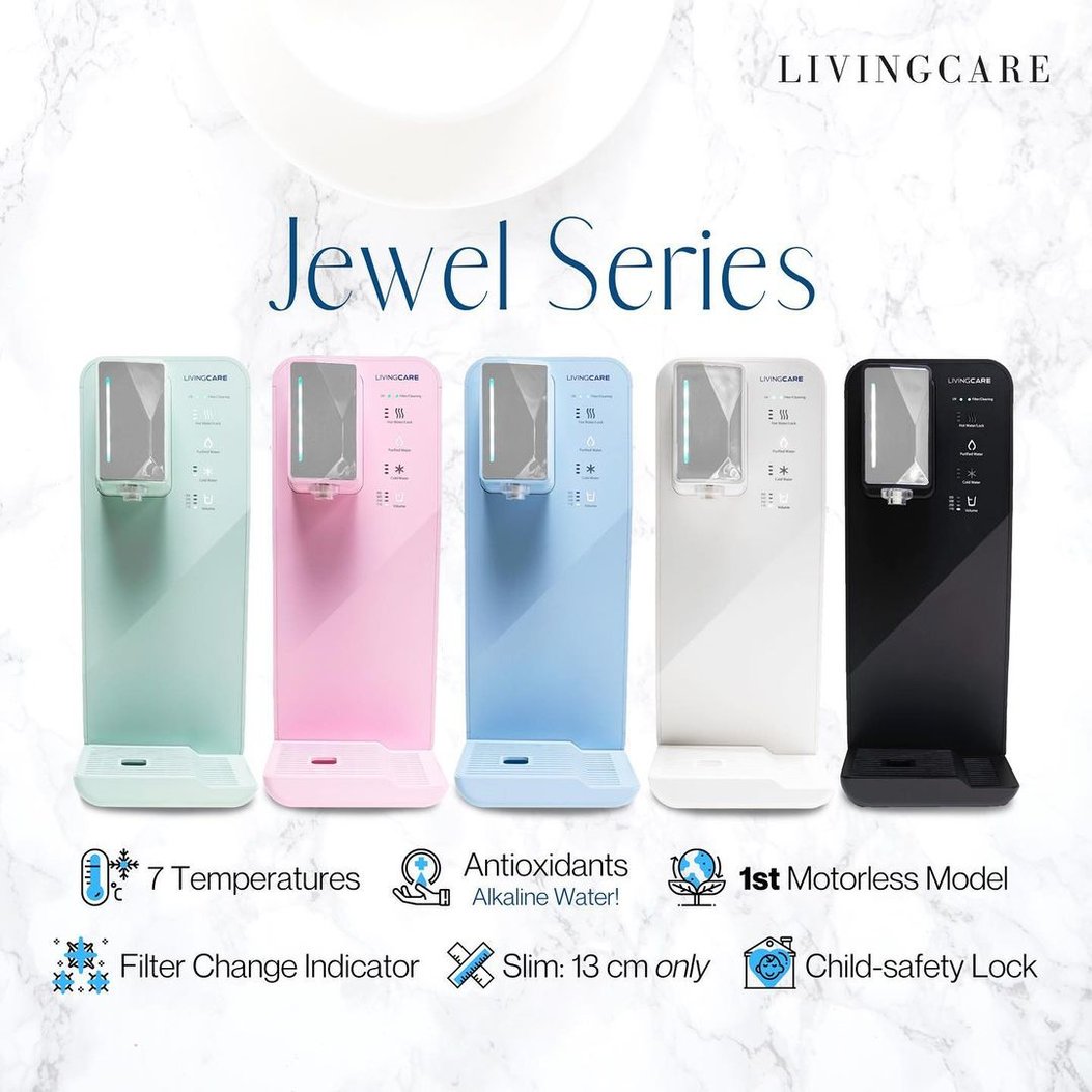 Livingcare Singapore: Pastel Water Filter Dispenser With Alkaline ...