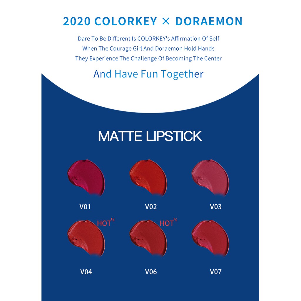Colorkey X Doraemon Makeup Collection In Singapore