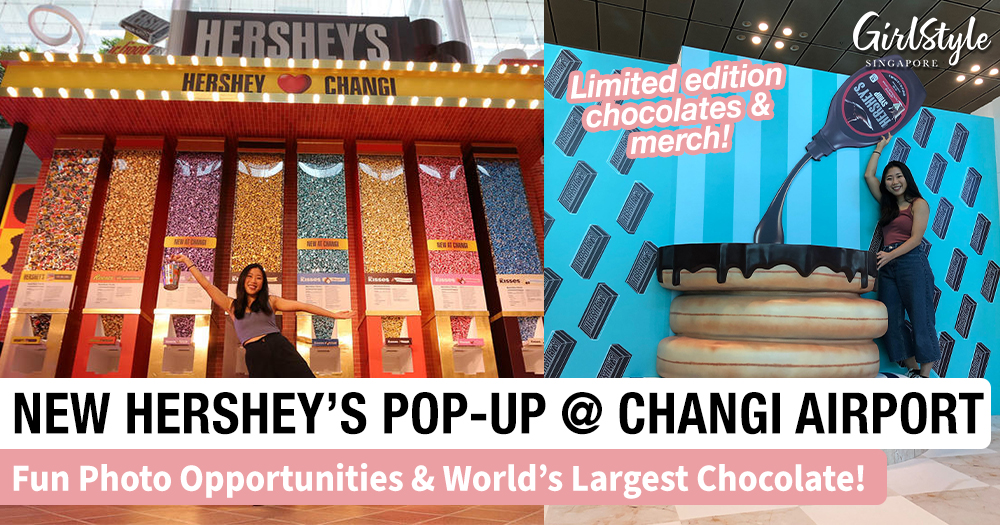 Hershey's Pop-Up At Changi Airport Has World's Largest Chocolate