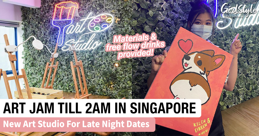 T-Art Studio: New Art Jamming Place In Singapore Opens Till 2am