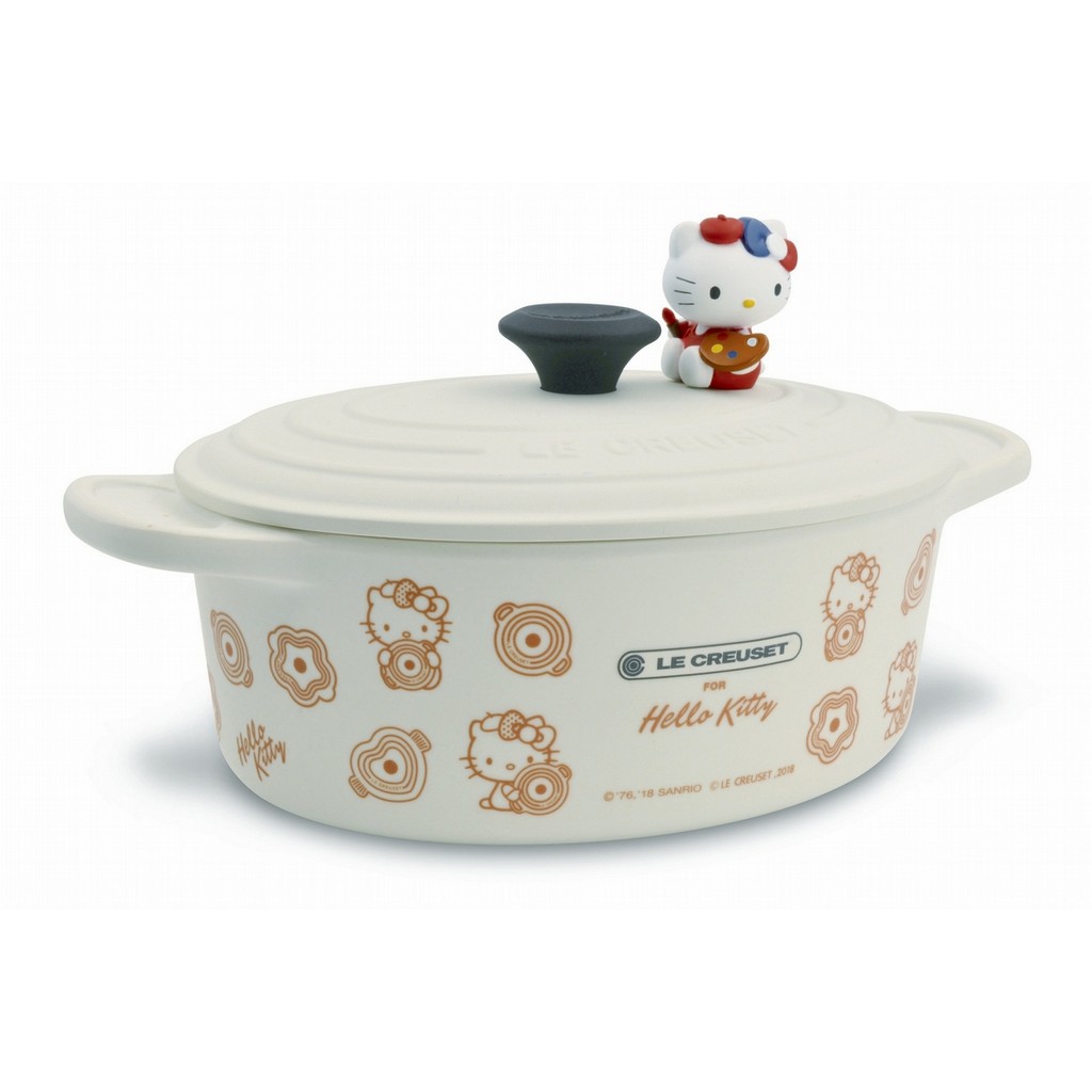 Le Creuset X Hello Kitty Cast Iron Cookware You Can Shop Online In ...